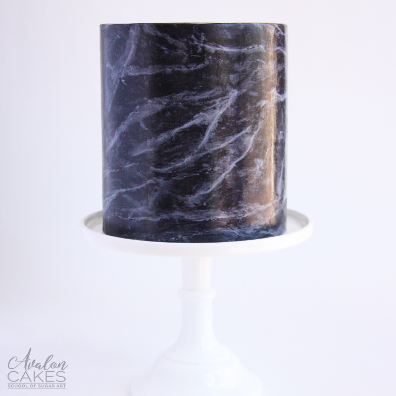 Marble Slab Cake Tutorial • Avalon Cakes Online School