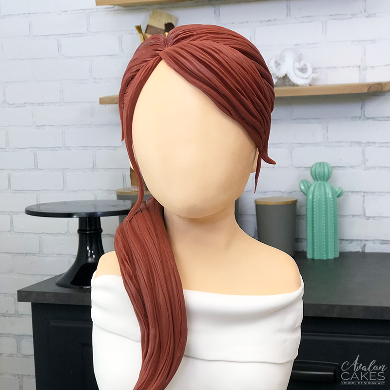 Fondant Hair Styles for Cakes and Figures • Avalon Cakes Online School